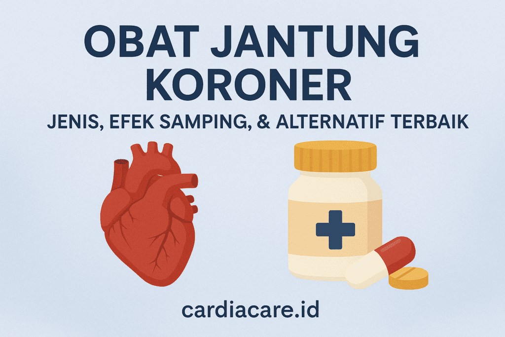Obat Jantung Koroner: Jenis, Efek Samping, & Alternatif Terbaik
